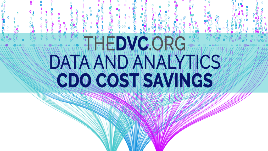 Cost savings in the CDO office | Data Value Creation | Data and ...